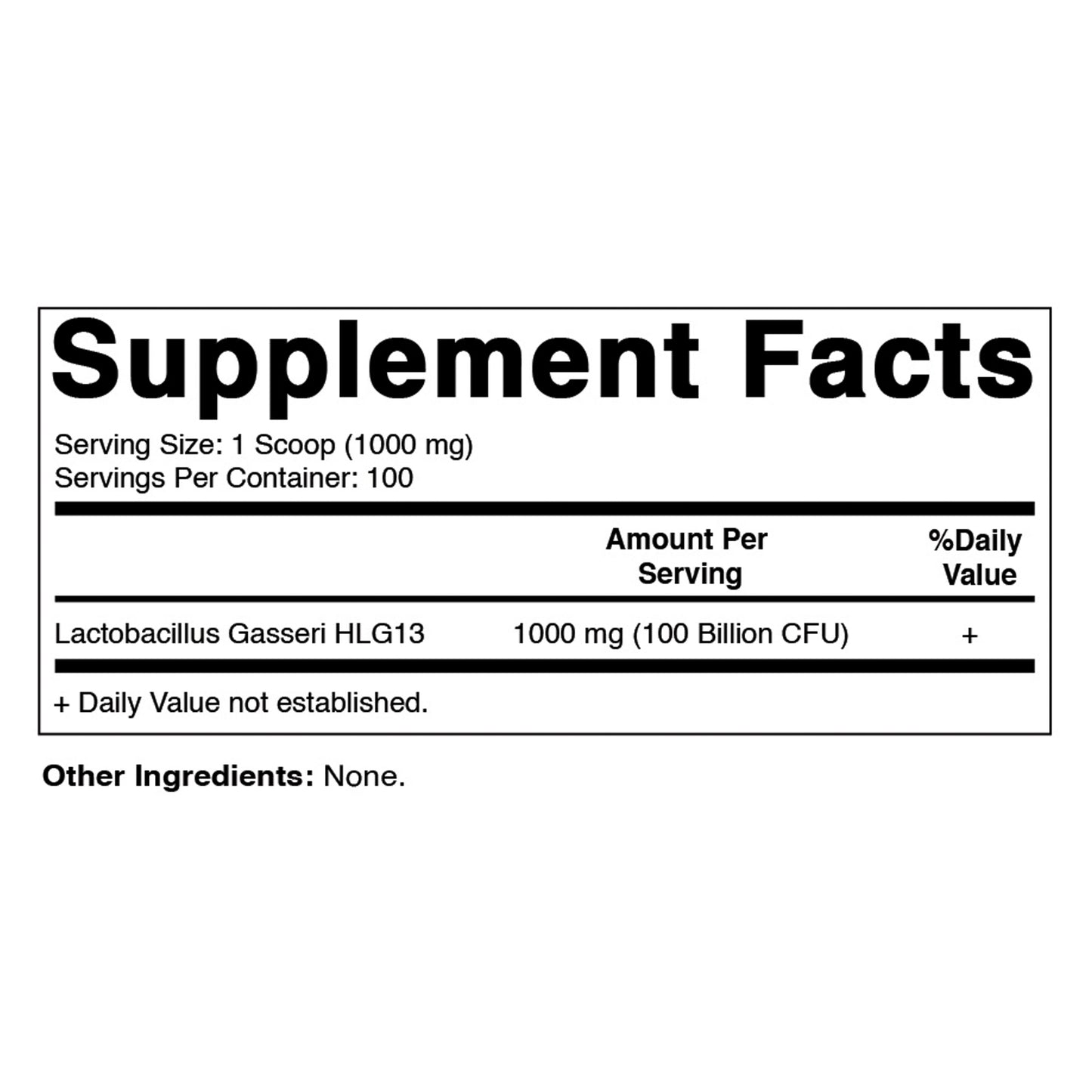 Lactobacillus Gasseri Probiotic Powder Digestive Health Support 100 Gr ...