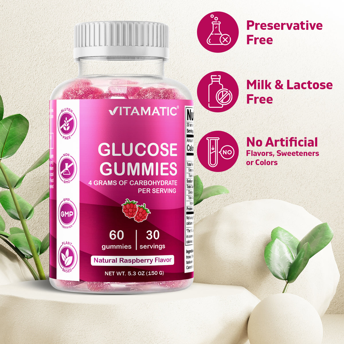 Glucose Gummies 60 Ct – VitamaticUSA